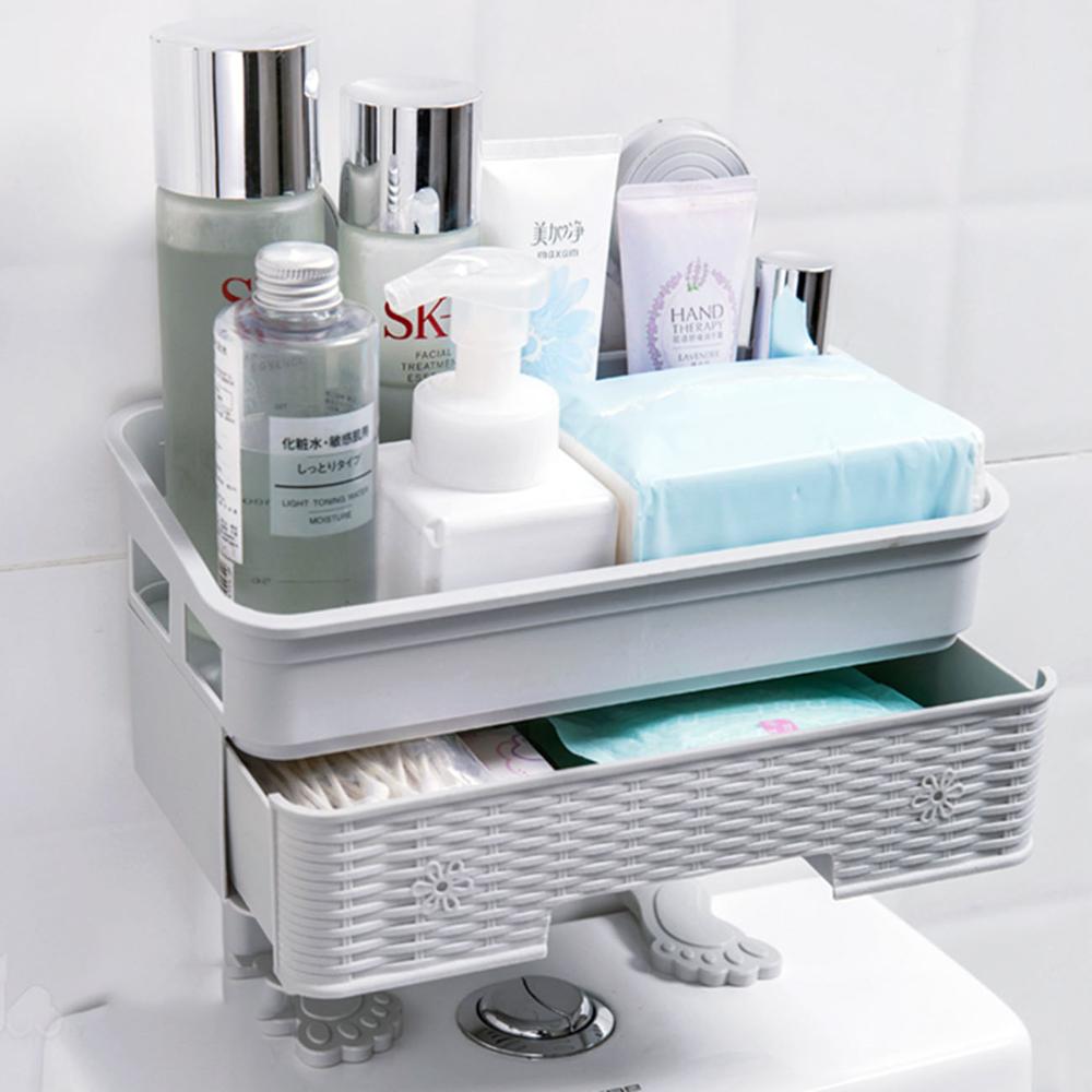 2 Layers Drawer Type Toilet Storage Rack Organizer... – Vicedeal