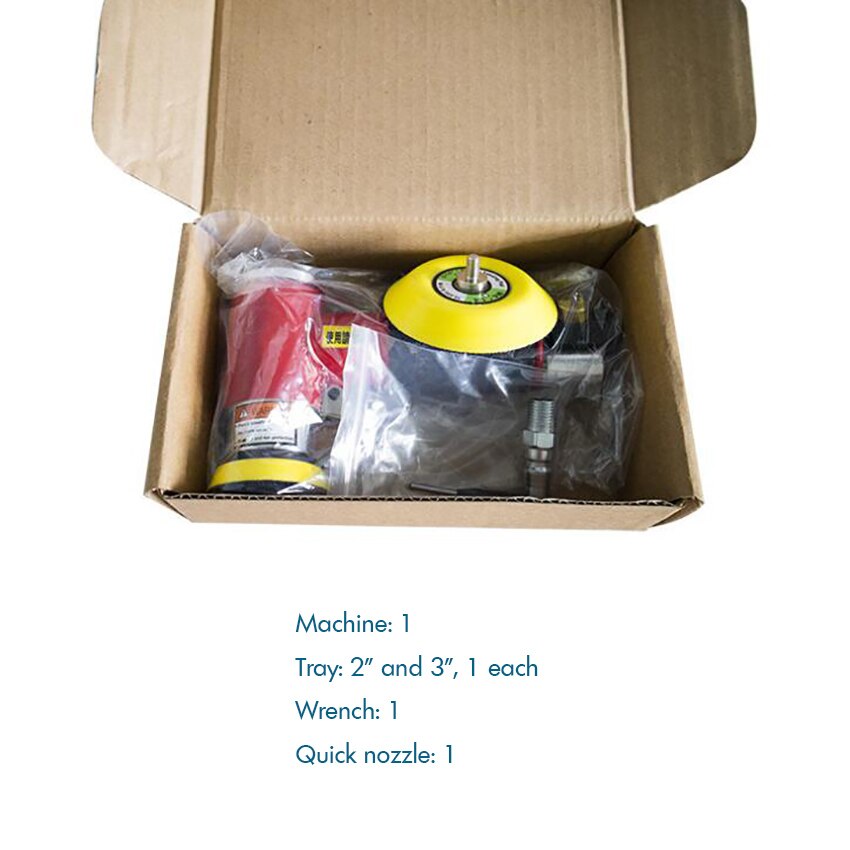 2 zoll 3 zoll Mini Luft Schleifer orbital Luft Sch... – Grandado