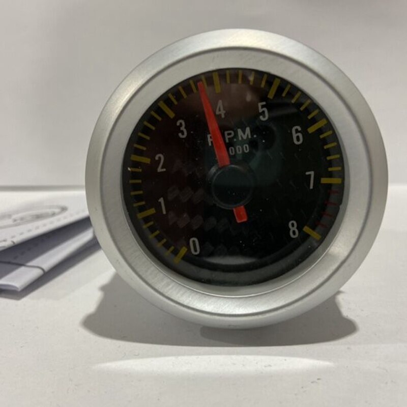 AU04 -2Inch 52Mm 0-8000 Rpm Rev Tacho Gauge Auto T... – Grandado