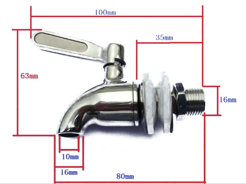 Stainless Steel Faucet Tap for Home Brew Barrel Ke... – Vicedeal