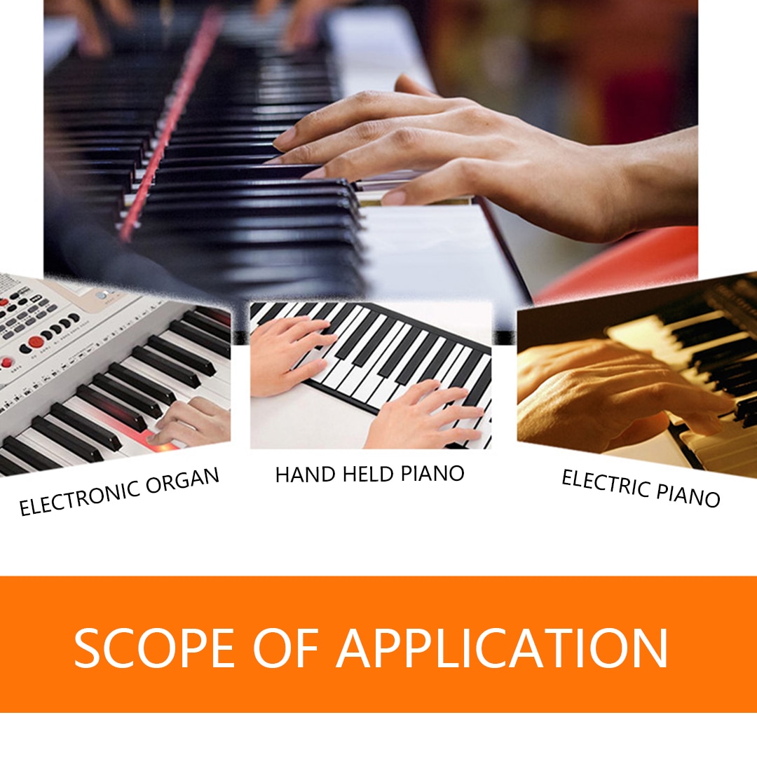 Piano Stickers Electronic Organ Staff Self Study P... – Grandado