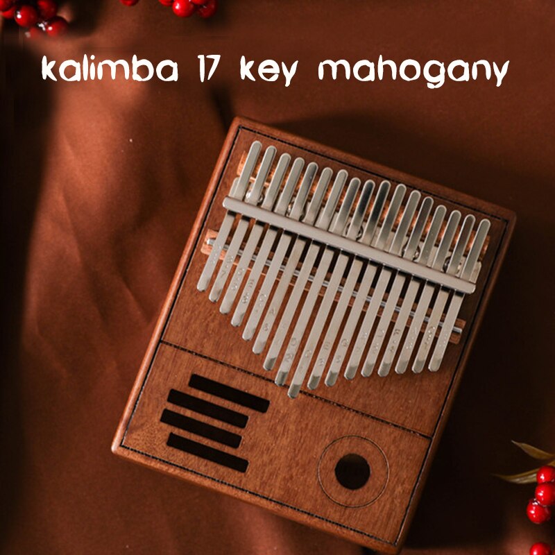 Kalimba 17 Keys Thumb Piano mahogany body thumb pi... – Grandado