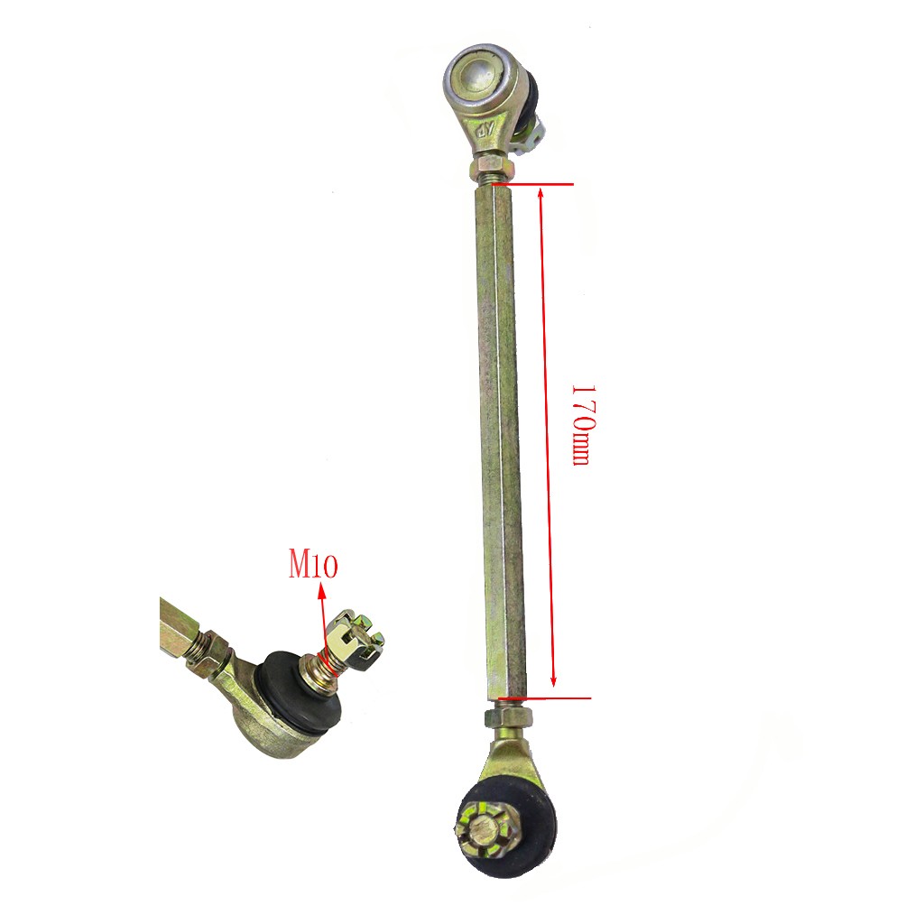2x 17mm Steering Tie Rod End Ball Joint 110cc 125c... – Grandado