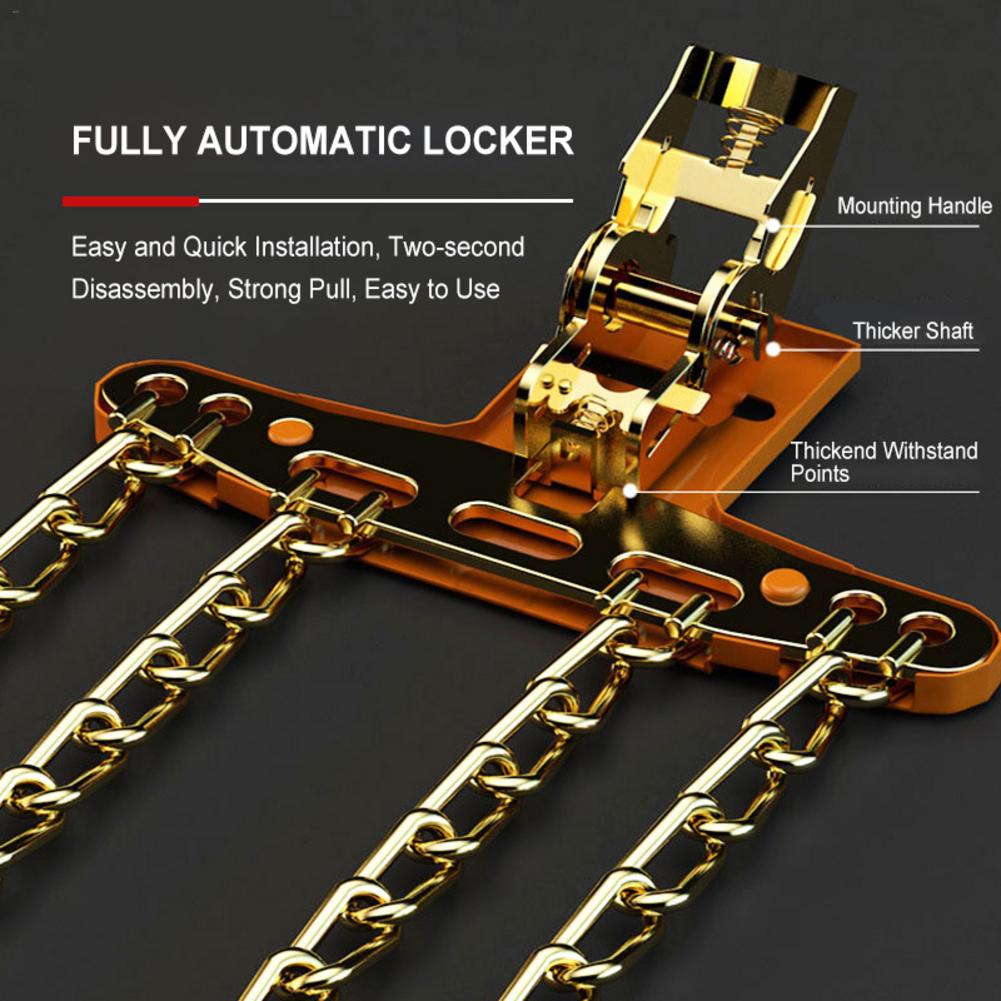 Stainless Steel Car Snow Chains For Ice/Snow/Mud R... – Grandado