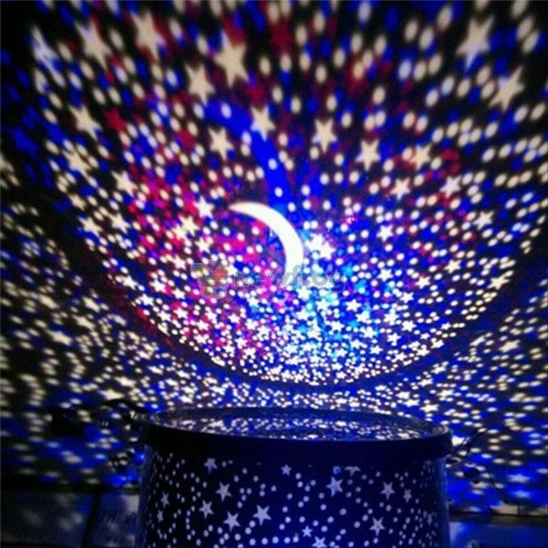 Colorful LED USB Projection Lamp LED Night Light P... – Grandado