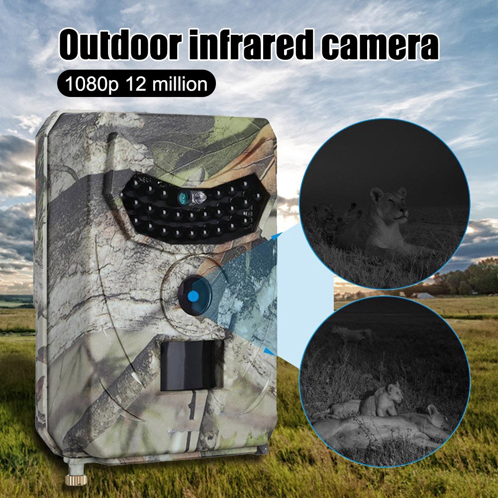 1080P HD Outdoor IR Camera Waterproof with 120°Det... – Grandado