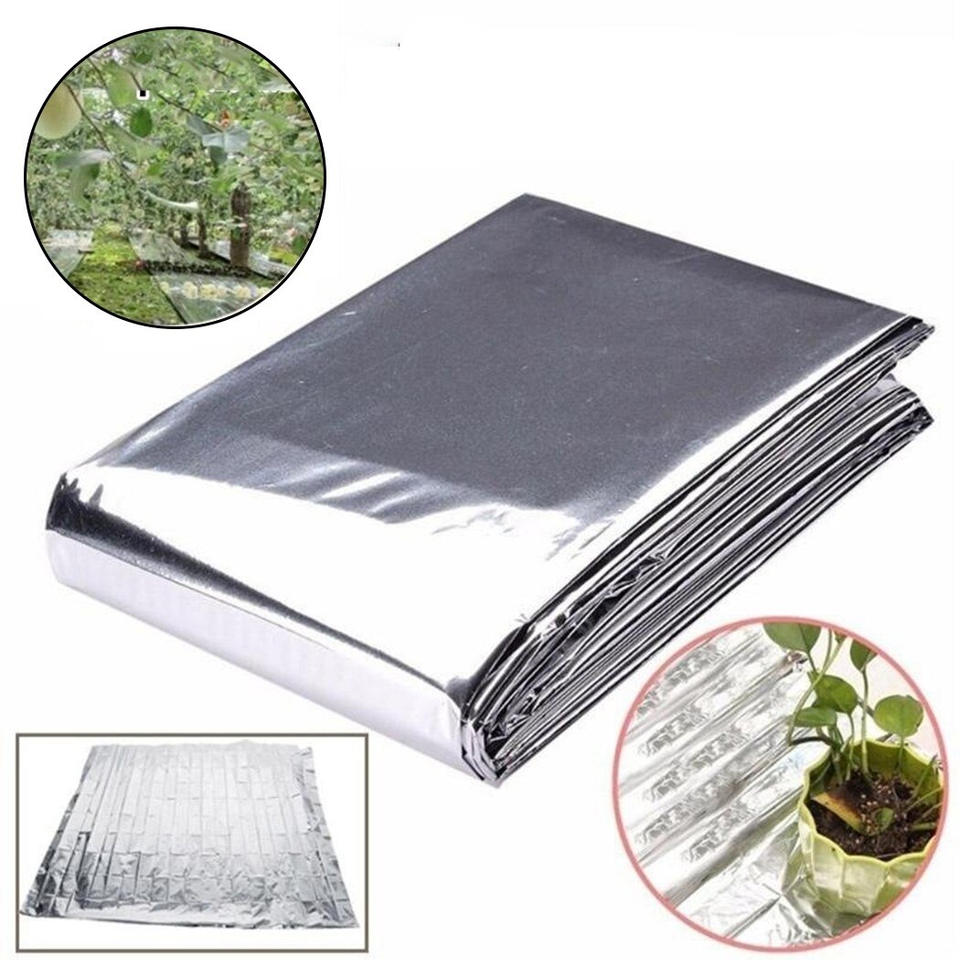 210x120cm PE Double Side Reflective Mylar Film Gre... – Grandado