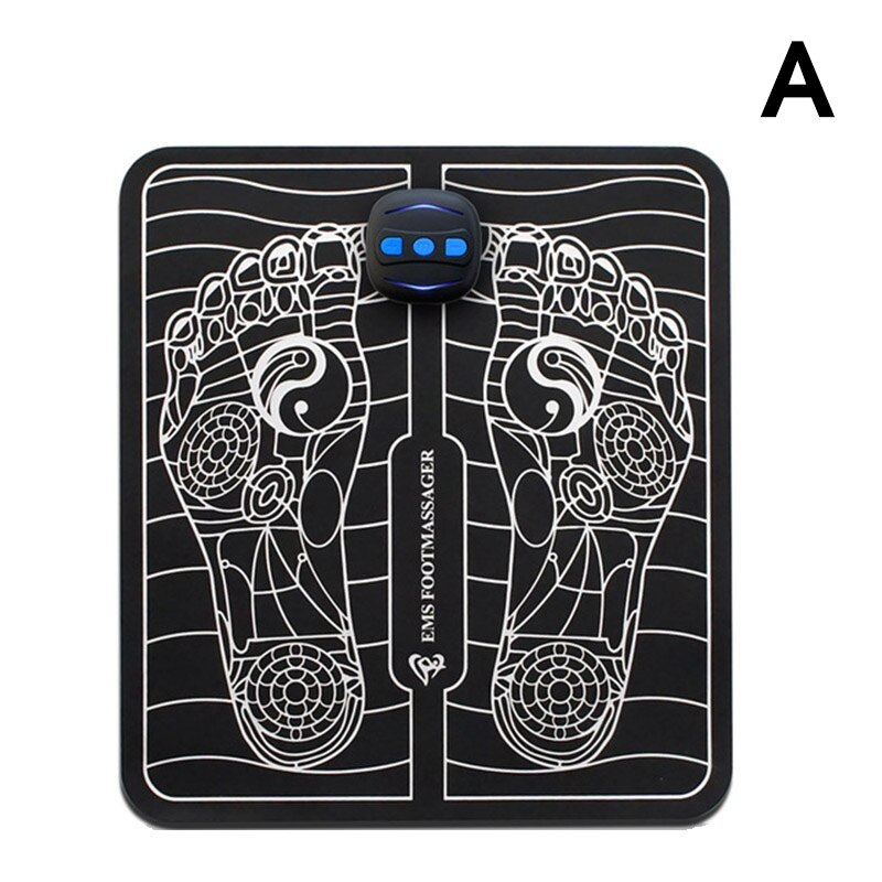 Electric 9 Level EMS Foot Massager Mat Muscle Stim... – Grandado