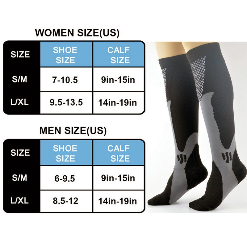 Compression Socks for Football Anti Fatigue 20-30 ... – Vicedeal