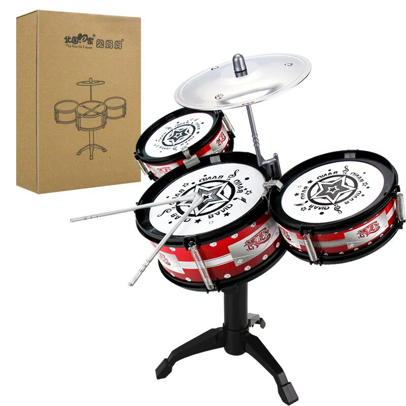 Kids Simulation Drum Set Junior Drums Kit Jazz Dru... – Grandado
