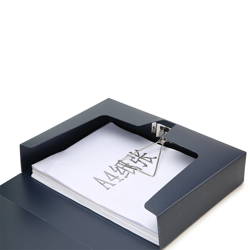 Leather File Box Office Supplies A4 Paper Document... – Grandado