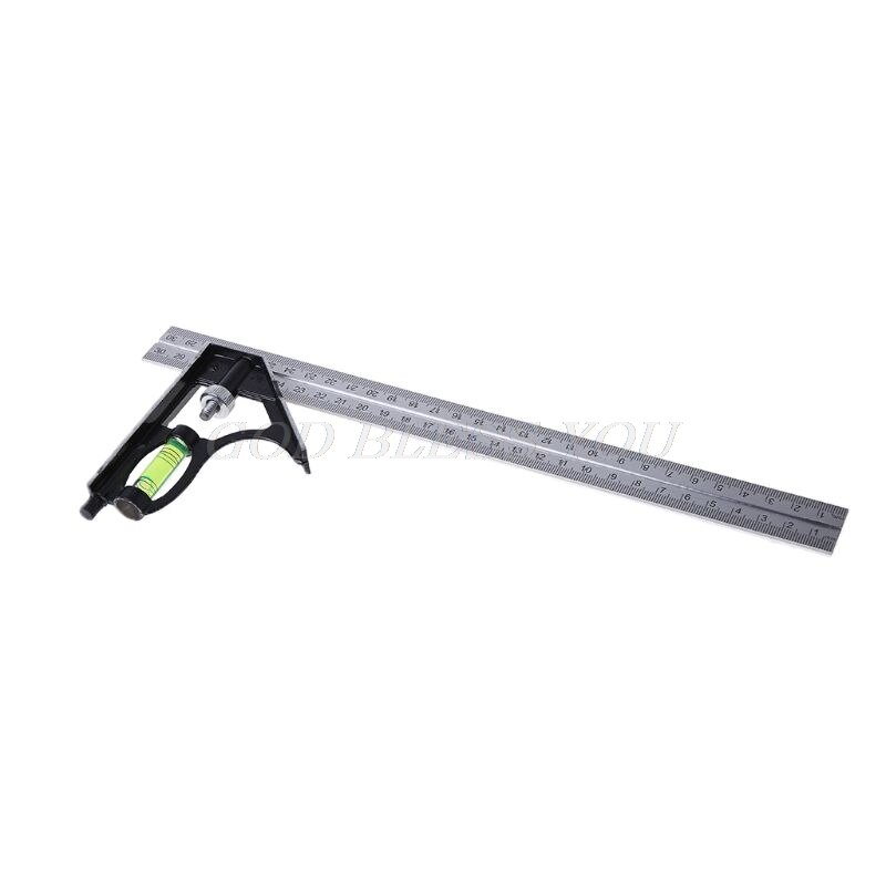 300mm(12") Adjustable Engineers Combination Try Sq... – Vicedeal