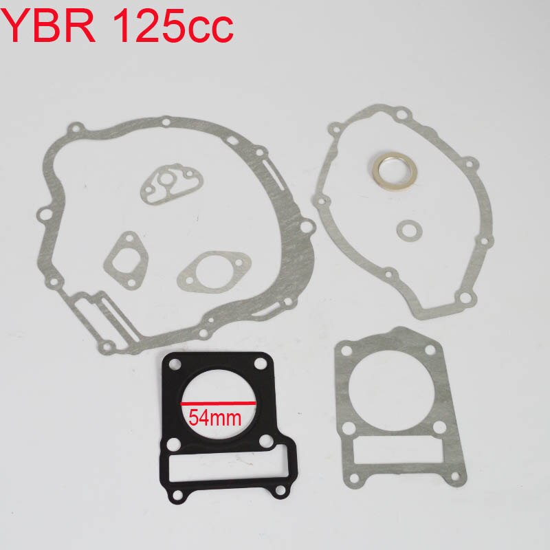 YBR YBR125 JYM125 engine 54mm gasket paper cylinde... – Vicedeal