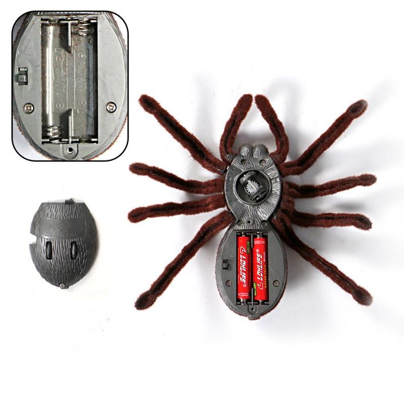 Halloween Scary Infrared Remote Control Spider Cre... – Vicedeal