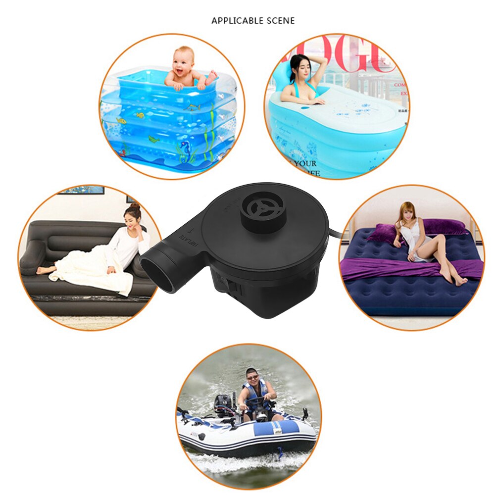 Portable Air Pump 12V Electric Air Pump Multifunct... – Grandado