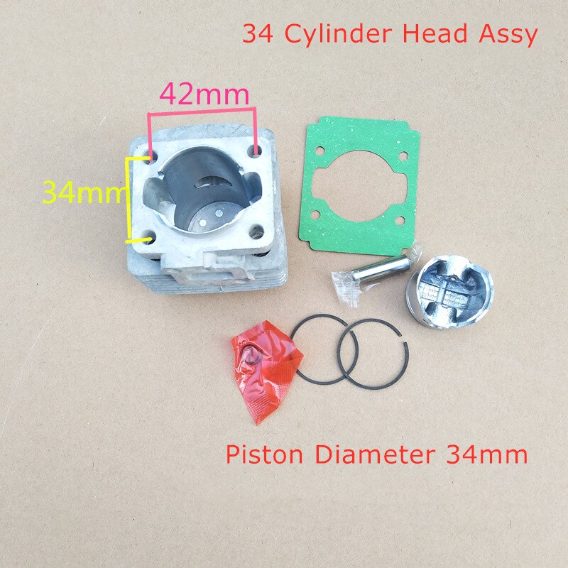 Cylinder Assembly 1E34F Gasoline Engine Cylinder B... – Vicedeal