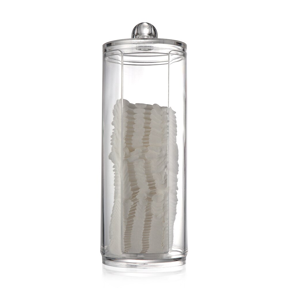 Acrylic Makeup Cotton Pads Box Case Holder Clear C... – Grandado