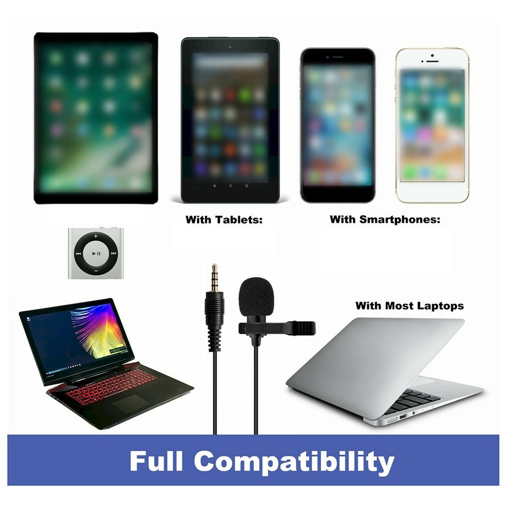 Mini Mic Microphones Case Smart Phones Recording P... – Vicedeal