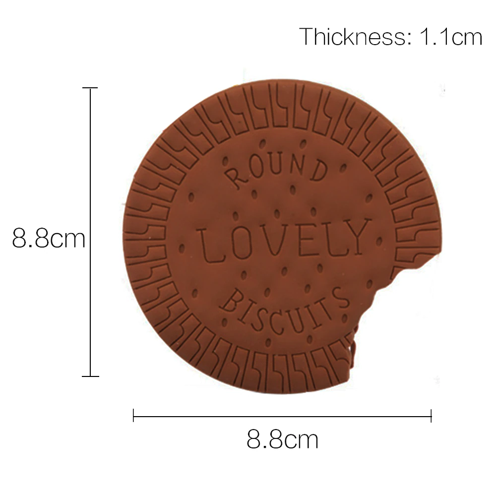 STONEGO Chocolate Cookies Shape Note Book Students... – Grandado