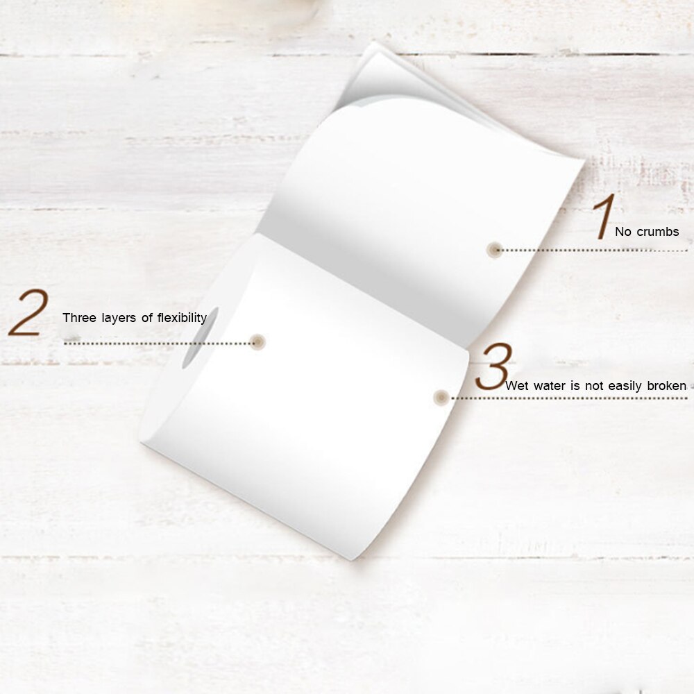 QINGFENG 10 Rolls Raw pulp raw materials 3 layers ... – Vicedeal