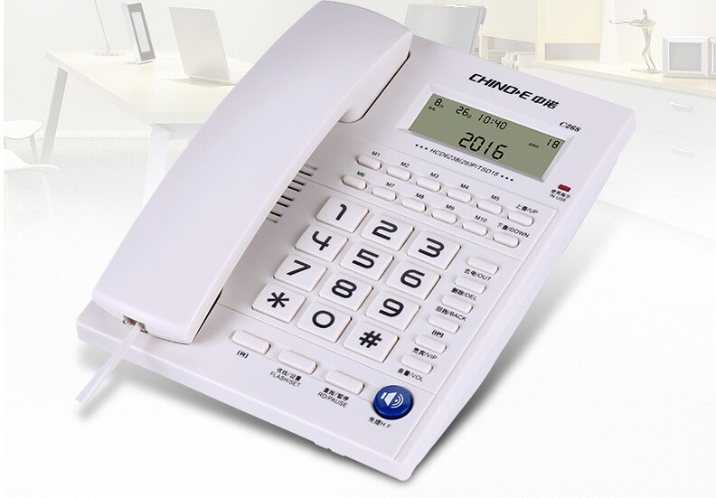 Caller ID telephone, home business office fixed la... – Grandado