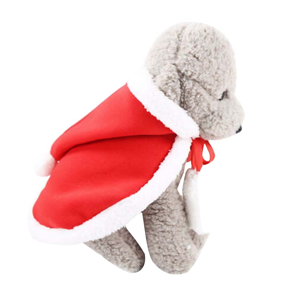 Veilig Hond Kat Kerst Santa Hoed Mantel Cape Puppy – Vicedeal