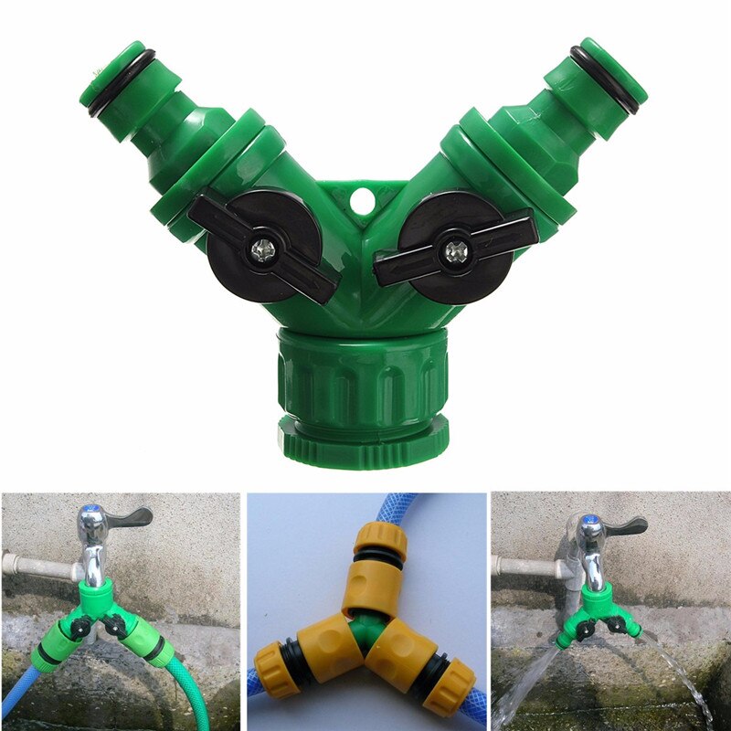1/2 Garden Tap Y Connectors 2 Way Tap Irrigation V... – Grandado