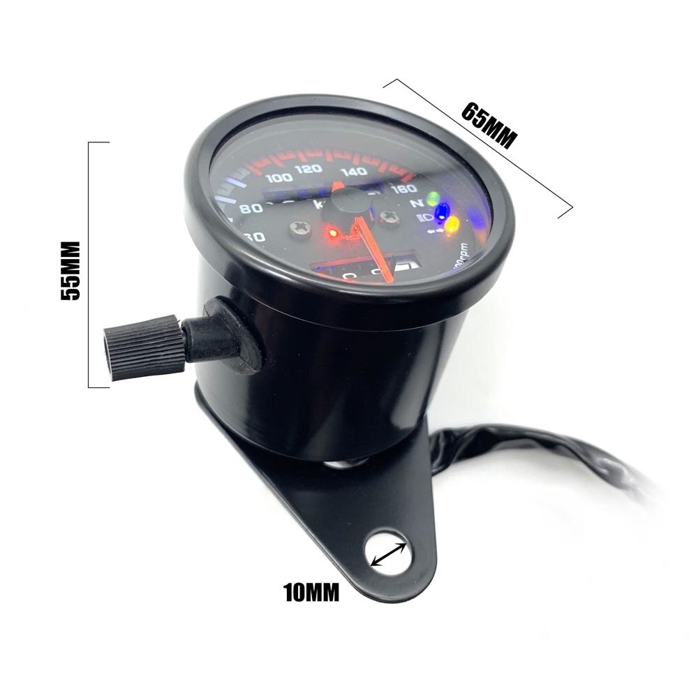 65 Mm 12V Universele Motorfiets Snelheidsmeter Kil... – Vicedeal