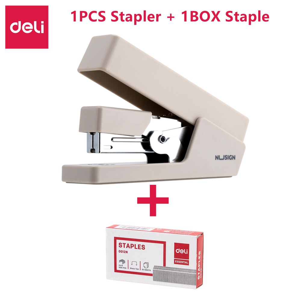 Deli Nusign Effortless Stapler With 1000 Piece Sta... – Grandado