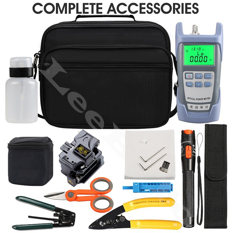 16Pcs/lot Fiber Optic FTTH Tool Kit with SKL-8A Fi... – Vicedeal