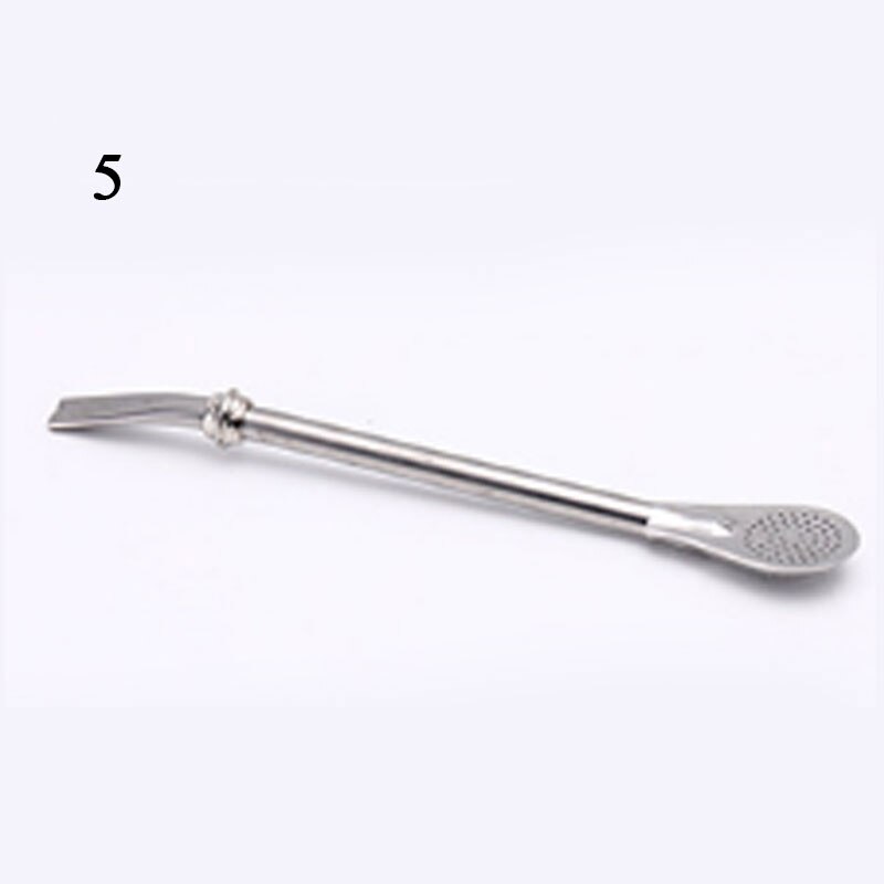 Stainless Steel Drinking Straw Bombilla Gourd Spoo... – Vicedeal