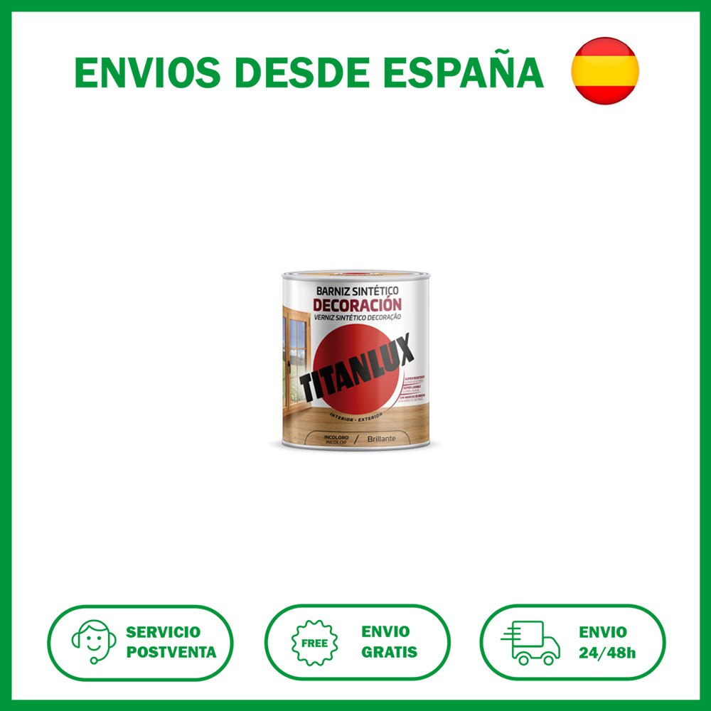 Barniz Brillante Titanlux 250ml – Grandado