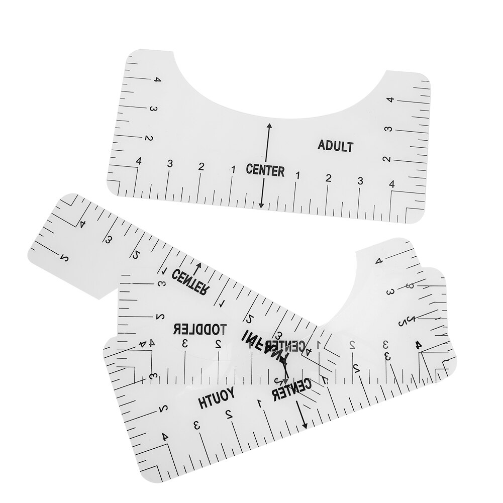 T-shirt Alignment Ruler Center Measure Tool Portab... – Grandado