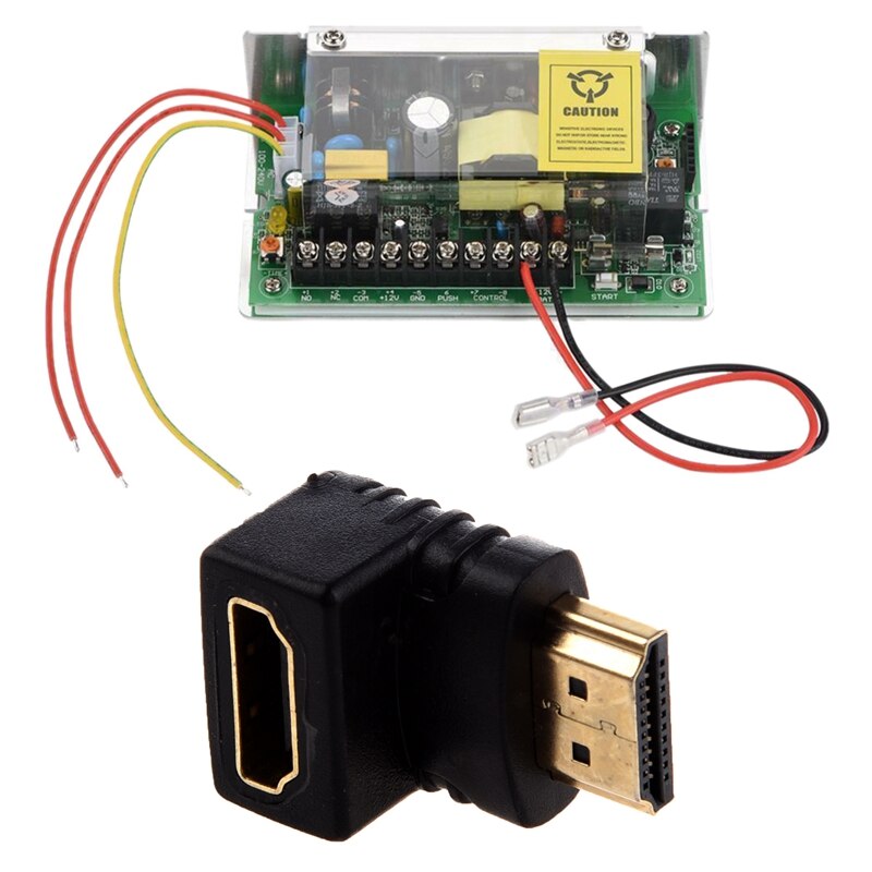 HDMI Adapter 90 Degree Right Angle L - Type (Botto... – Vicedeal