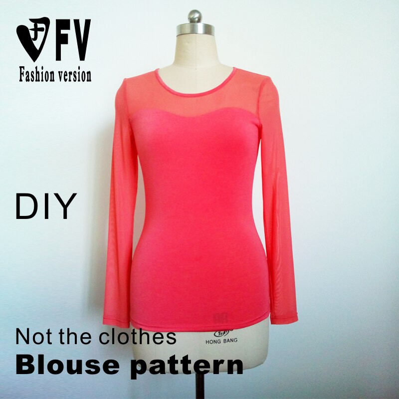 Clothing cutting pattern DIY handmade women's long... – Grandado