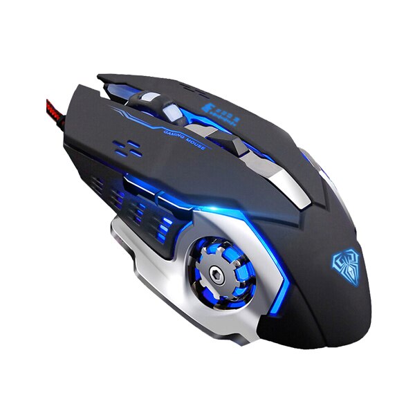 Aula S20 USB Wired Gaming Mouse Programmable 2400D... – Vicedeal