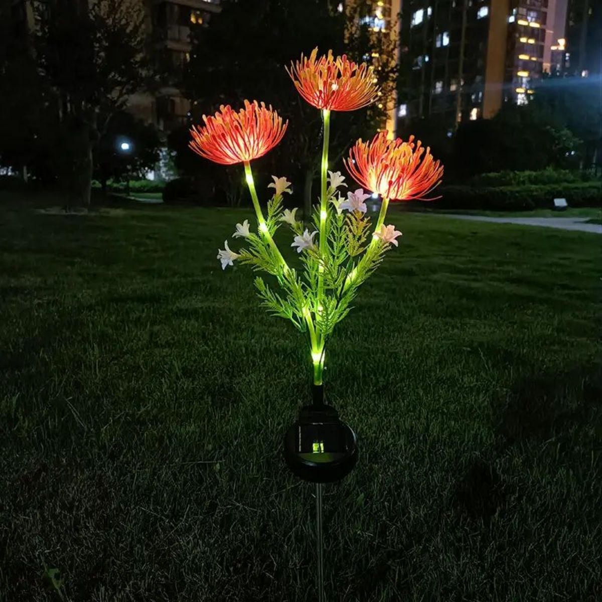 Solcelledrevne hagelys solcelledrevne blomsterlys ... – Vicedeal