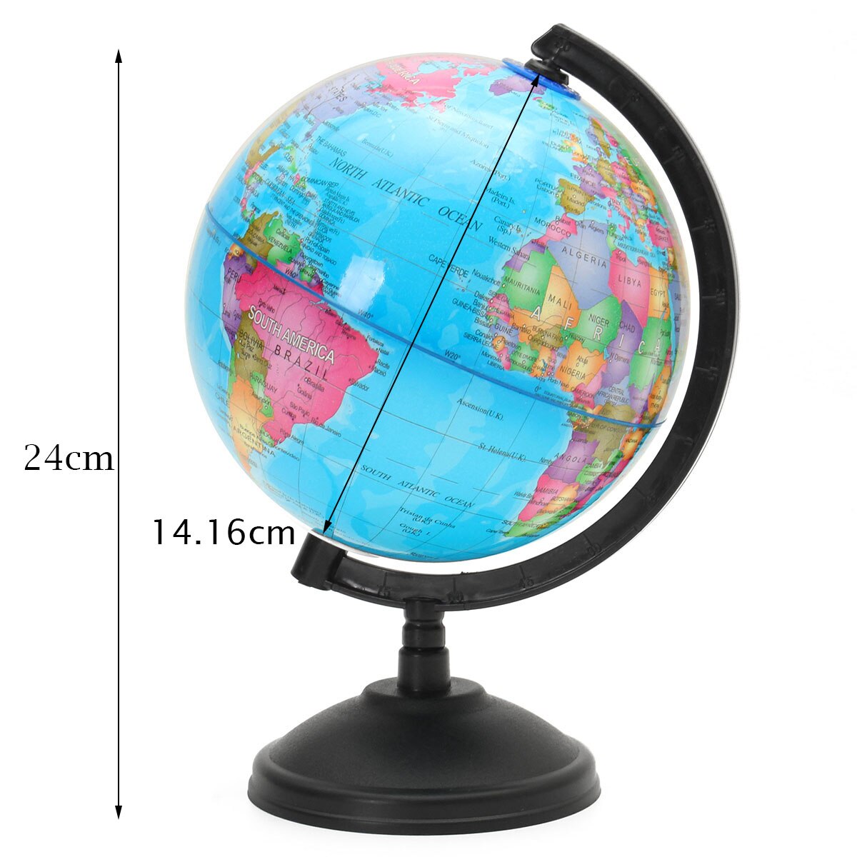 LED light World Earth Globe Map Geography Educatio... – Grandado