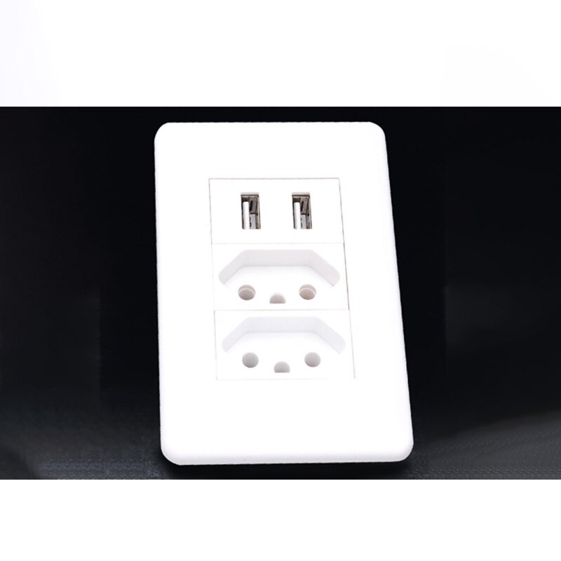 Brazil standard socket wall plug uses fireproof ma... – Grandado