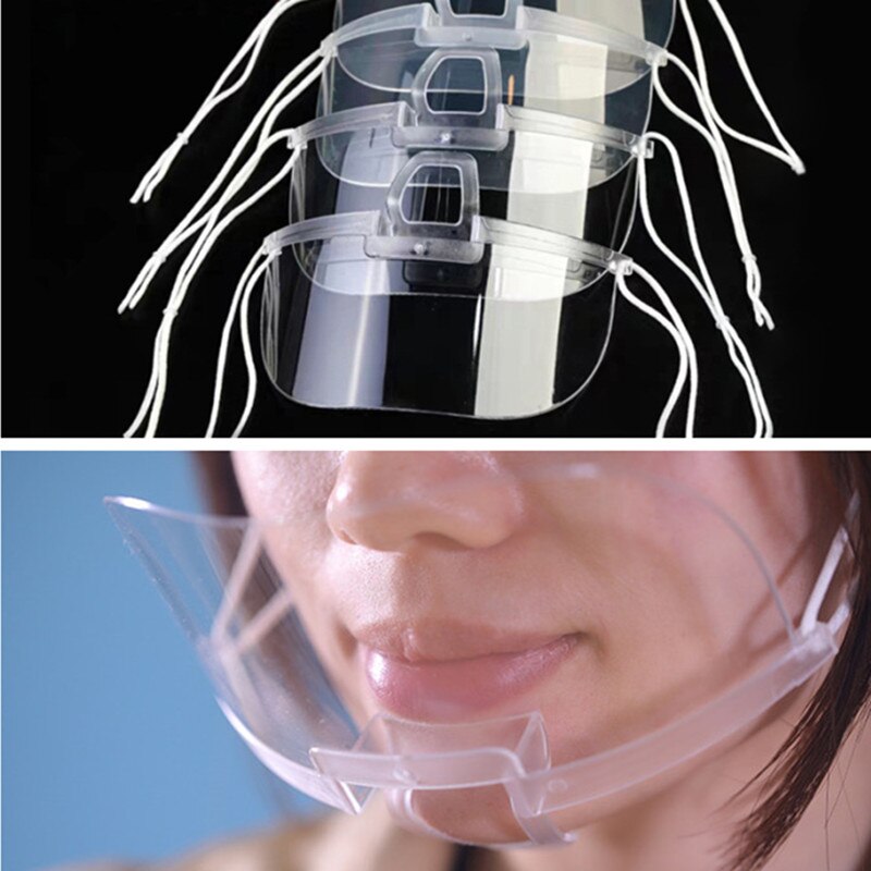 20 Pcs/lot Transparent Masks Permanent Anti Fog Ca... – Grandado