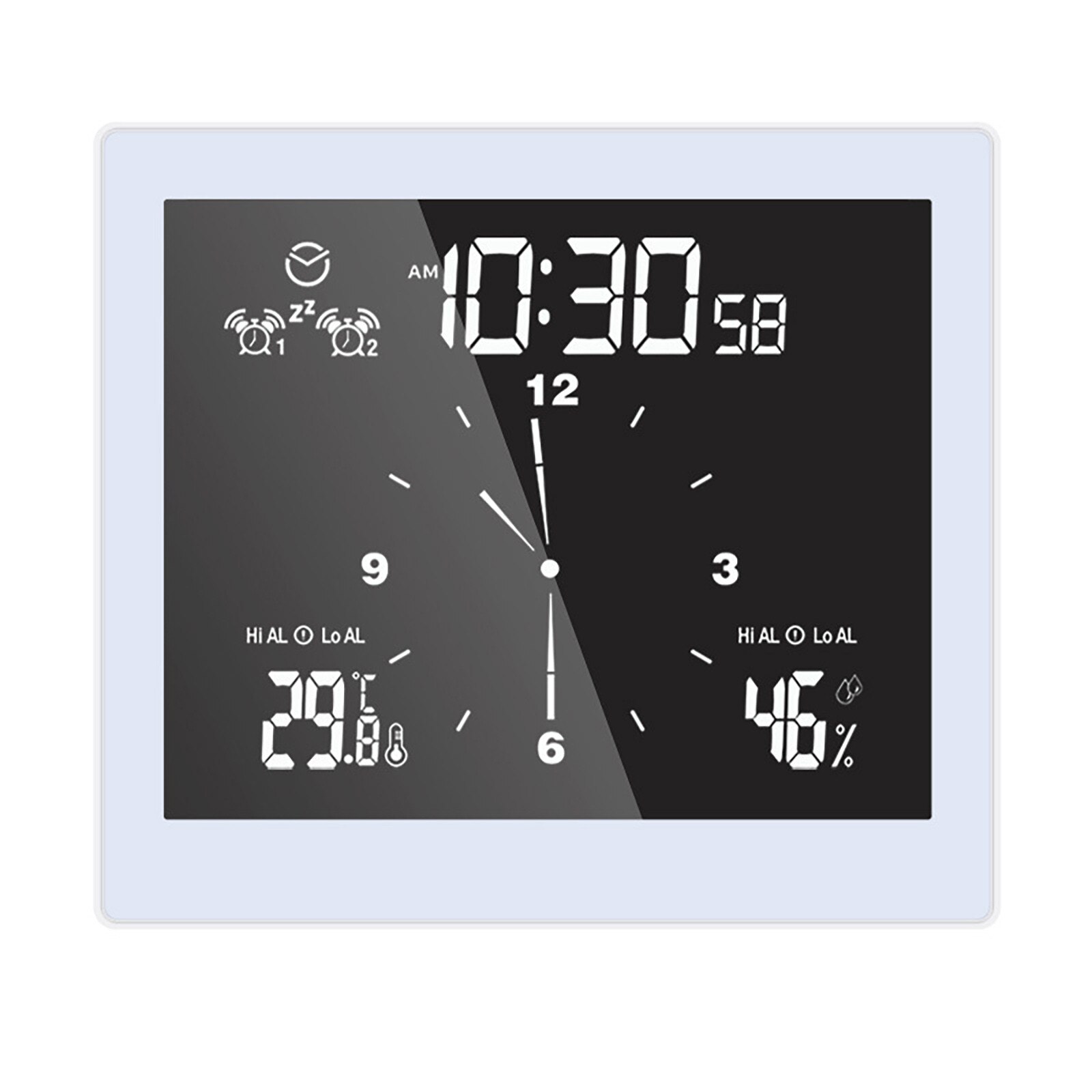 Multifunctional Bathroom Clock Home Desktop Timer ... – Grandado