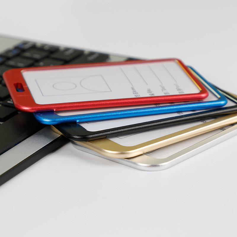 1PC Work Card Holders Aluminium Alloy Card Holder ... – Vicedeal