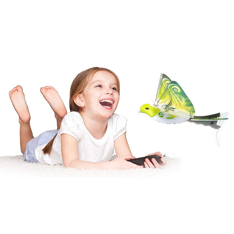 2 Pcs Remote-Controlled Bird Simulation Flapping-W... – Grandado