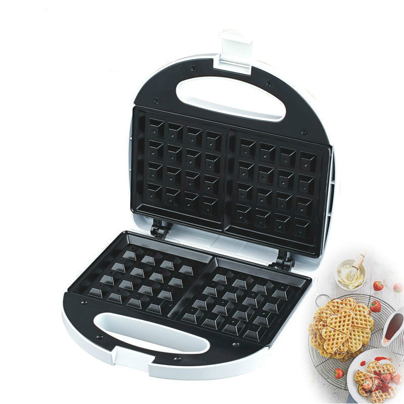 750W Elektrische Wafels Maker Ijzer Sandwich Maker... – Grandado