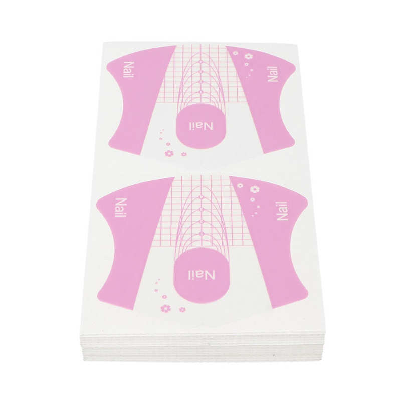 Nail Form Extension Sticker Nail Form Harden Purpl... – Grandado