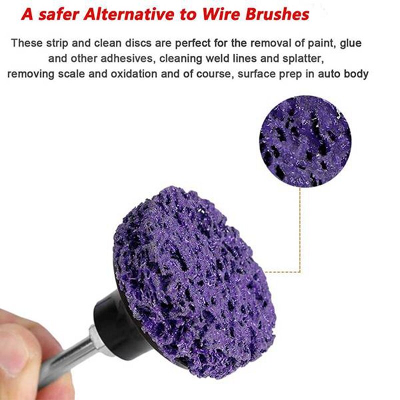 25PCS 2 inch 50mm Quick Change Roloc Easy Strip &a... – Grandado