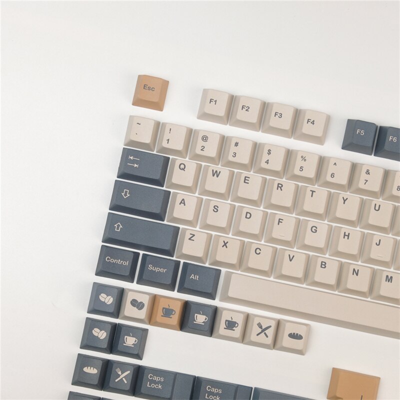 GMK Coffee Keycap Mechanical Keyboard PBT Sublimat... – Grandado