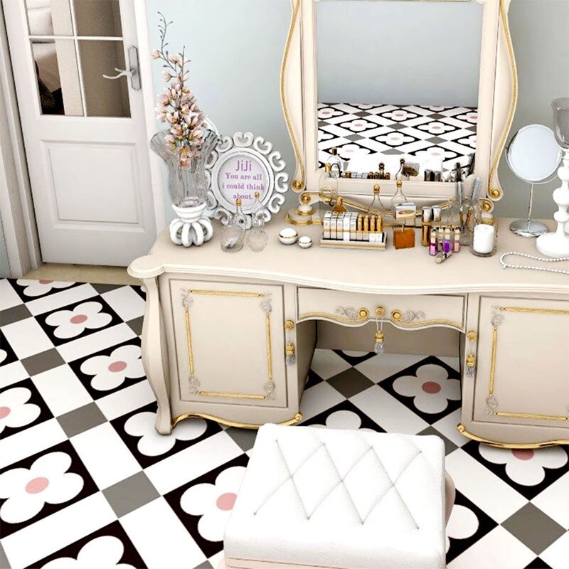 DIY European style ceramic tile stickers simple Eu... – Grandado