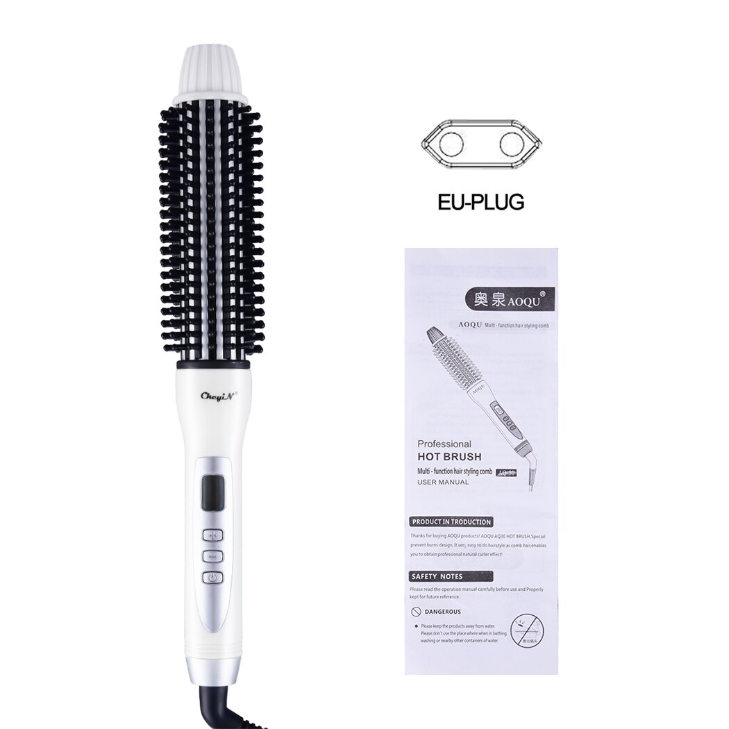 Ckeyin Ceramic Anion Hair Curler Straightener Heat... – Grandado