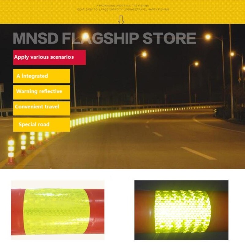 45CM High Increase Warning Reduce Danger Plastic R... – Grandado